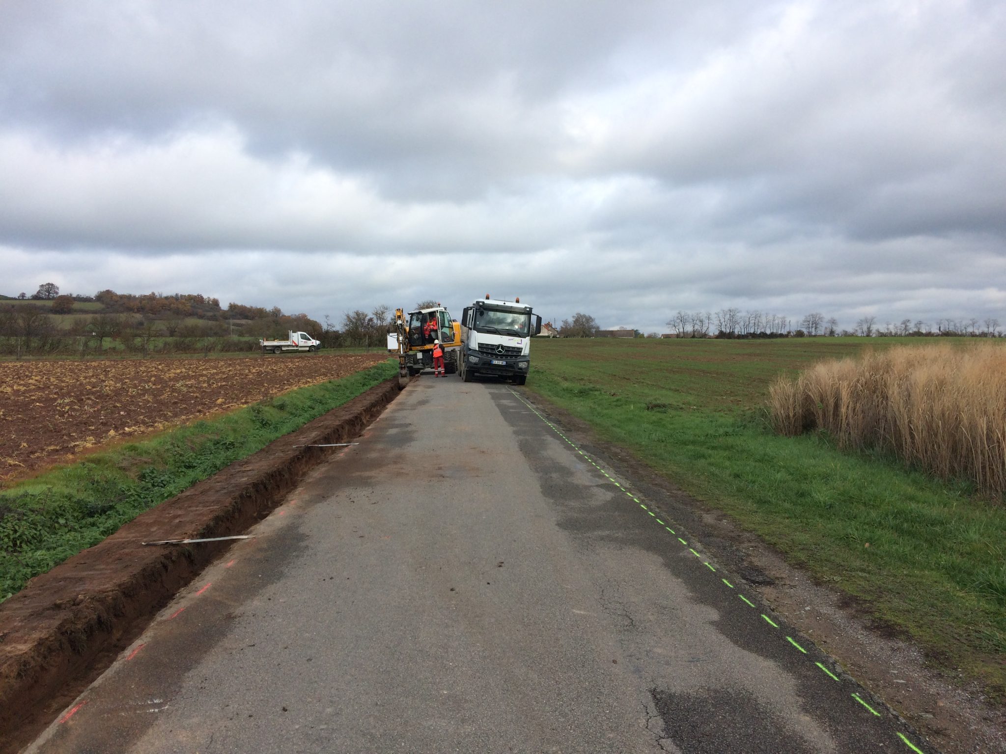 Travaux de voierie - Drevant